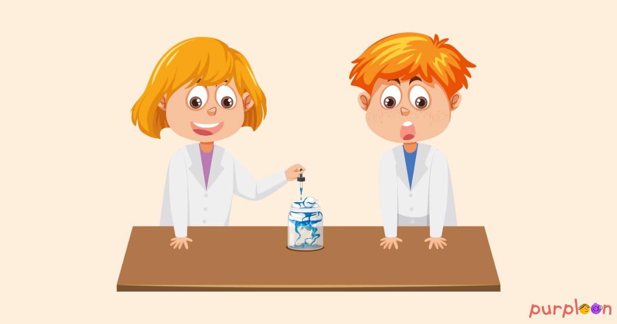 Rain Cloud in a Jar Experiment