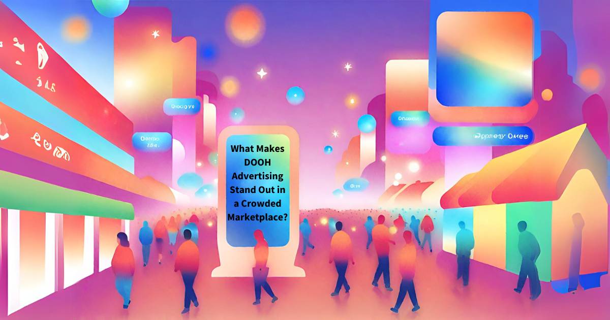What Makes DOOH Advertising Stand Out in a Crowded Marketplace?
