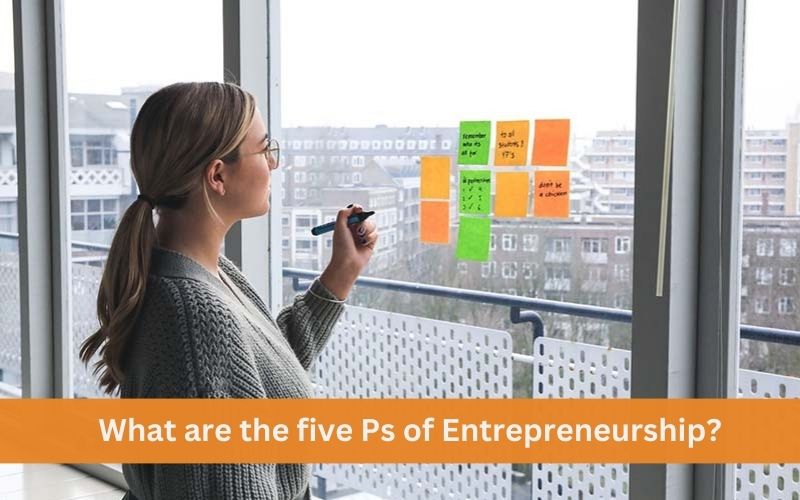 What are the five Ps of Entrepreneurship?