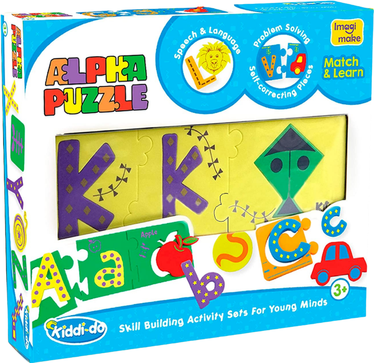 Imagimake Alpha Self-Correcting Puzzle To Learn Alphabets
